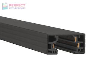 H Series Track - Four Foot Track with 2 Endcaps in Black - HT4-BK ...