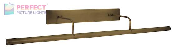 Direct Wire Slim-Line 36" Antique Brass Picture Light - DSL36-71 ...