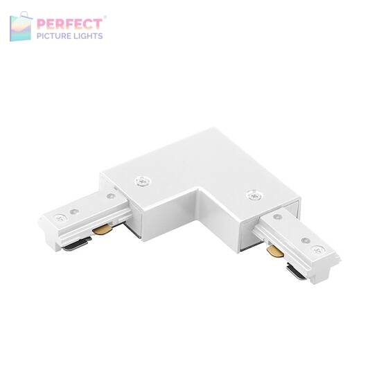 L Series Right L-Connector in White - LL-RIGHT-WT - Perfect Picture Lights