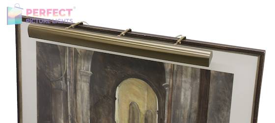 Traditional 42" Statuary Bronze Picture Light - T42-56 - Perfect ...