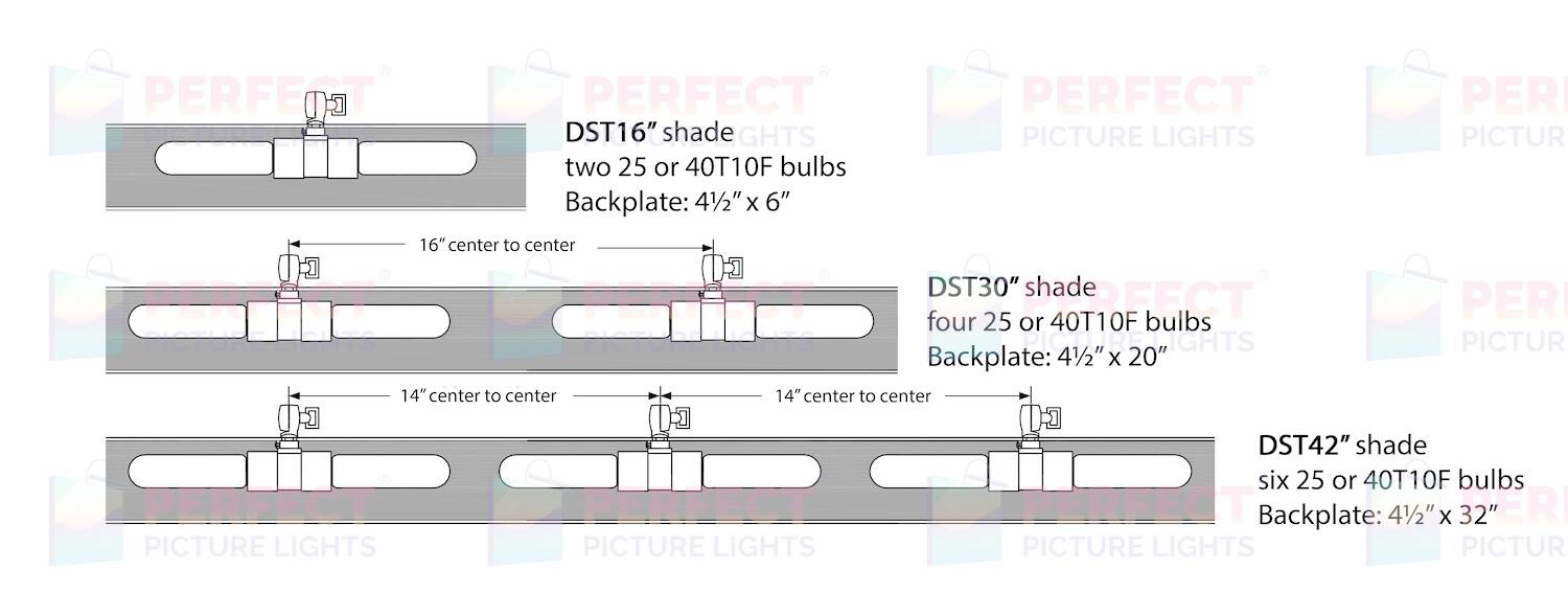 Steamer Direct Wire 30" picture light in Satin Nickel - DST30-SNBLK ...